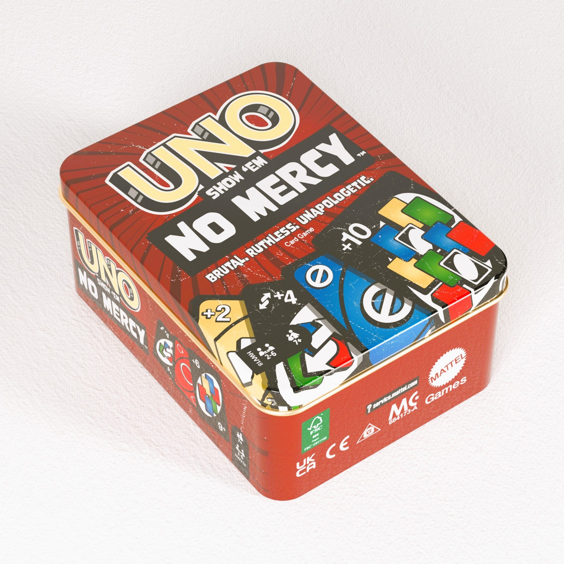 UNO No Mercy 毫不留情 鐵盒裝 – 有記行
