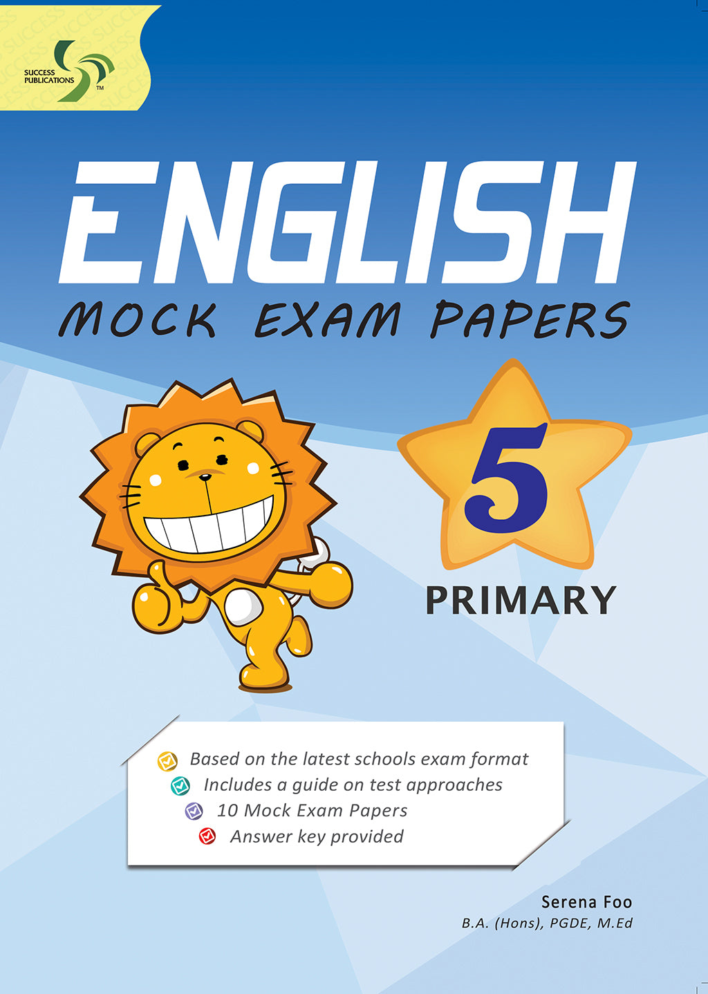P5 ENGLISH MOCK EXAM PAPERS – 有記行